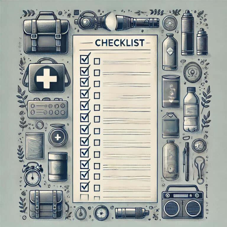 Disaster Preparedness Checklist - A Starting Point - Eason Disaster Prep